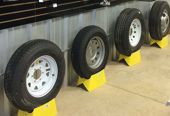 Tire Inserts, Tire displays, Custom Wall & Floor Tire Displays