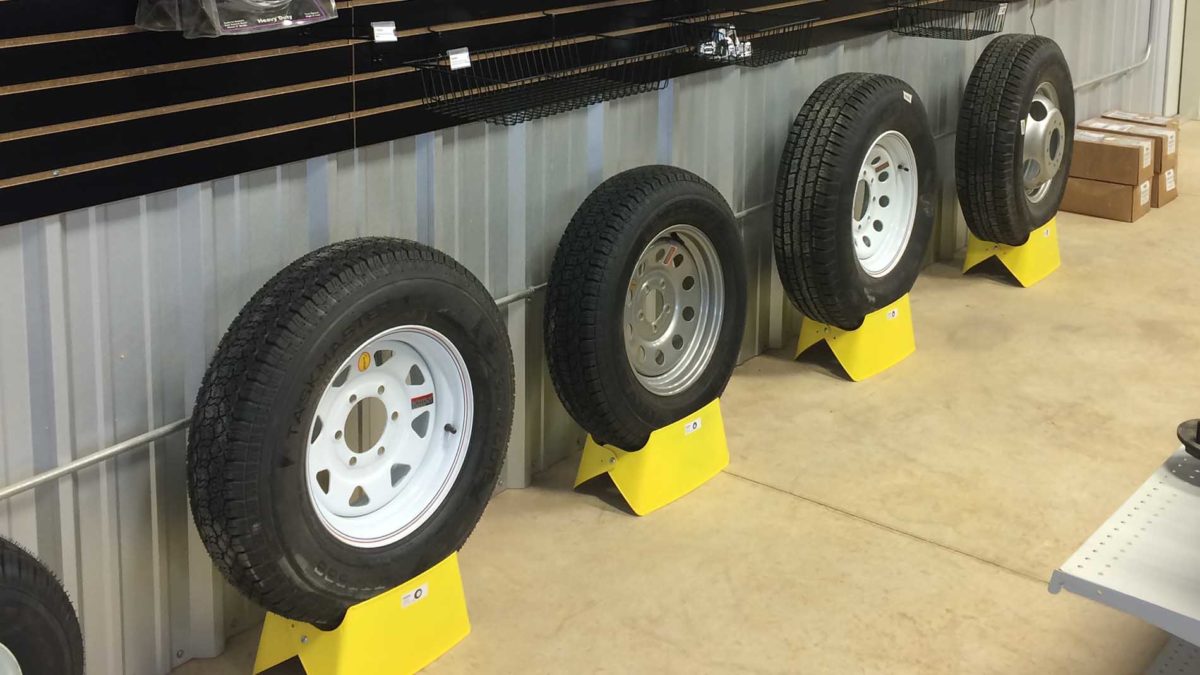 Tire Inserts, Tire displays, Custom Wall & Floor Tire Displays